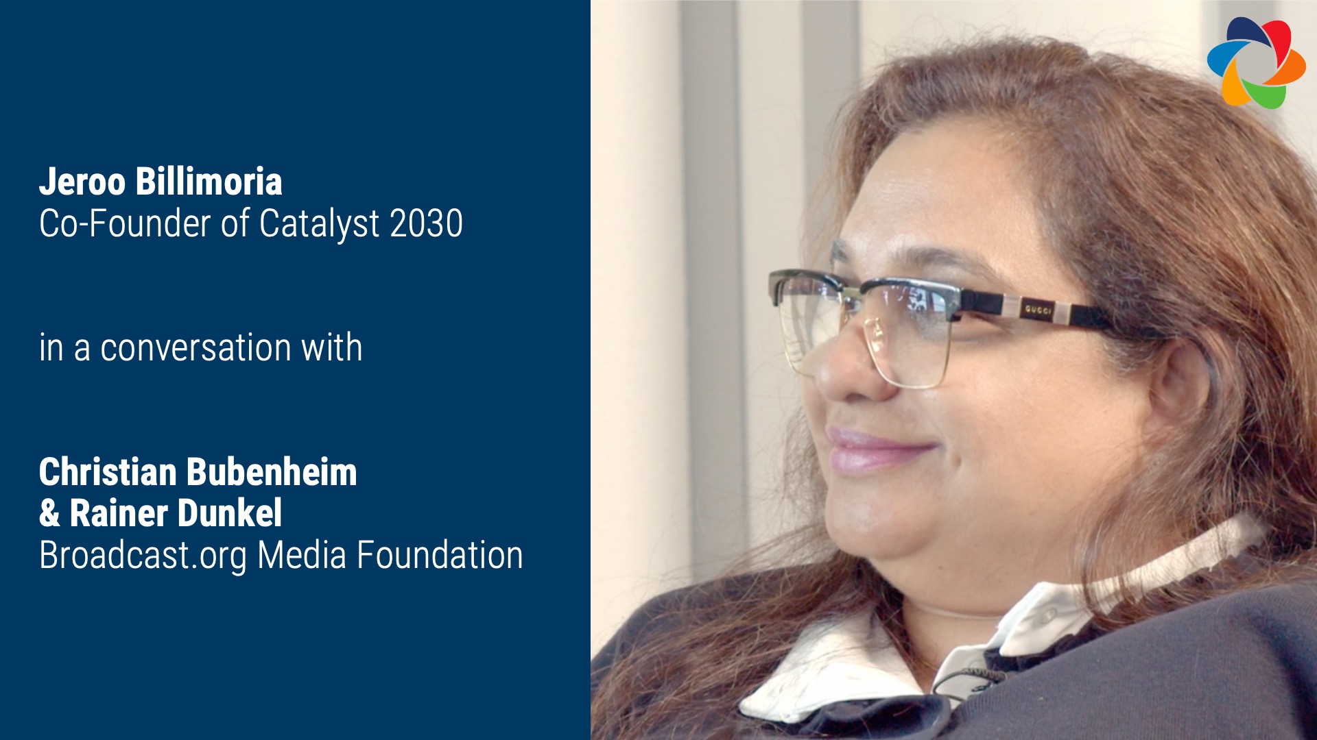 Jeroo Billimoria A Conversation Broadcast Org Media Foundation